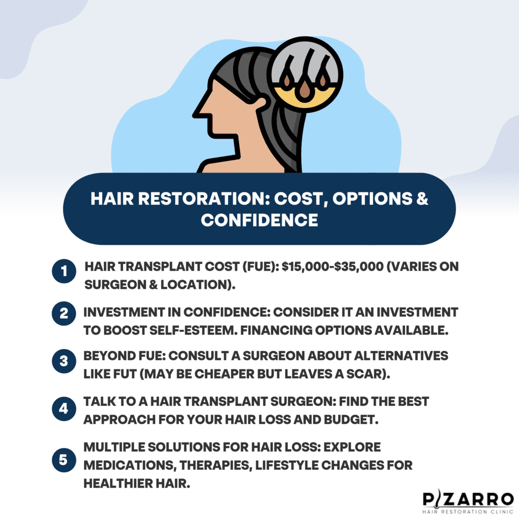 5000 Hair Grafts: Unveiling the Cost | Pizarro Hair Restoration